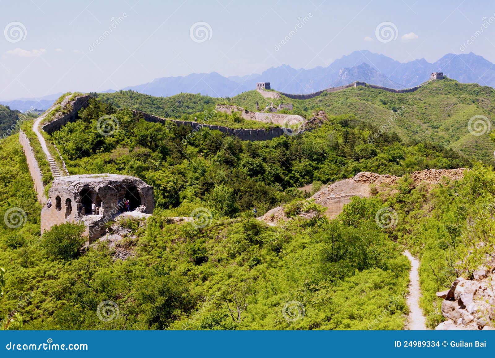 Great Wsll stock photo. Image of duanbi, site, ming, residual - 24989334
