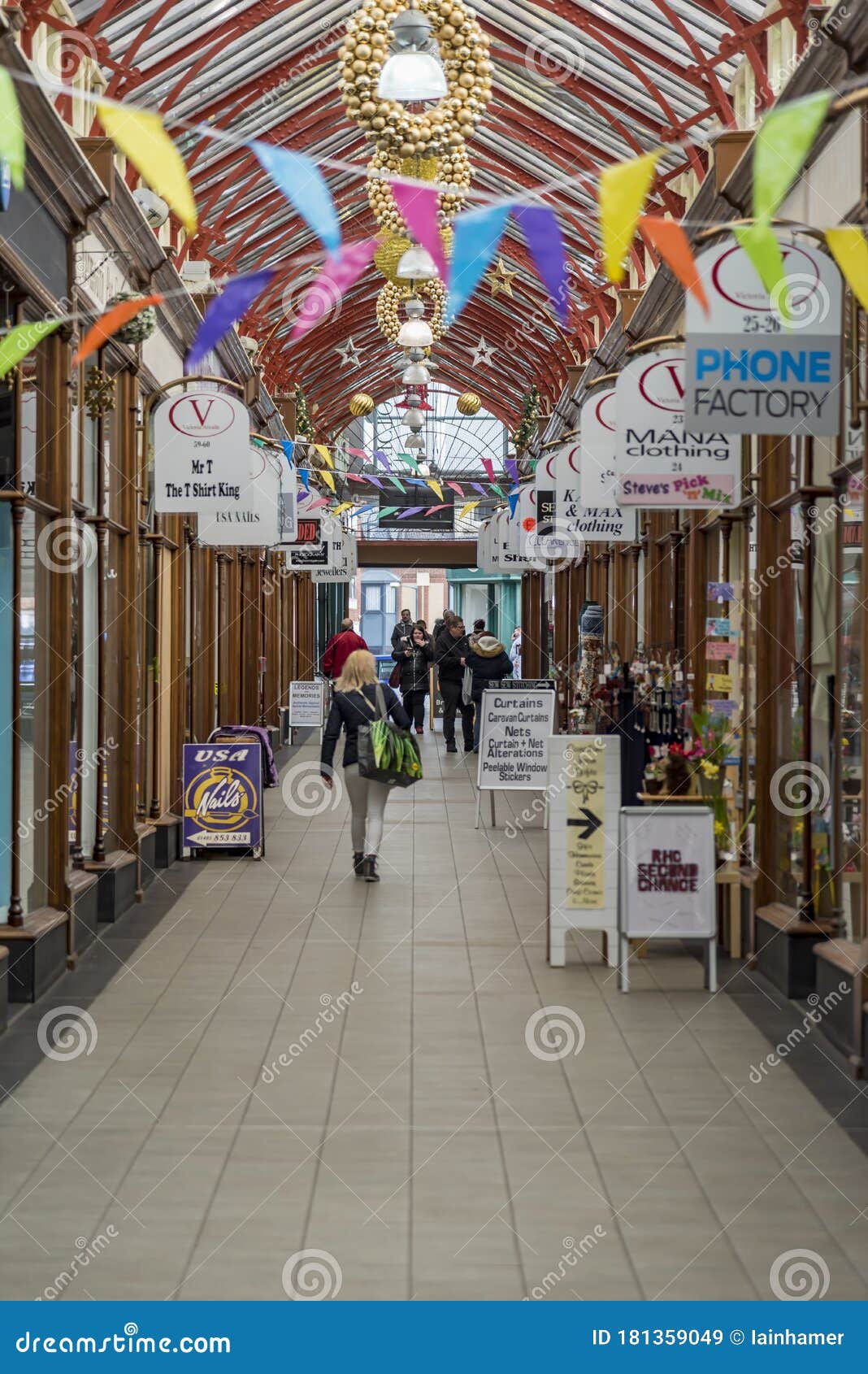 Victoria Arcade Interior Great Yarmouth UK Editorial Stock Image ...