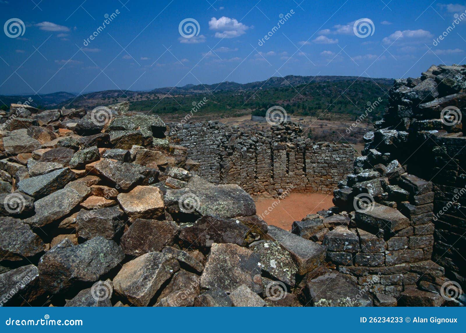 The Great Zimbabwe ruins. editorial stock photo. Image of zimbabwe ...