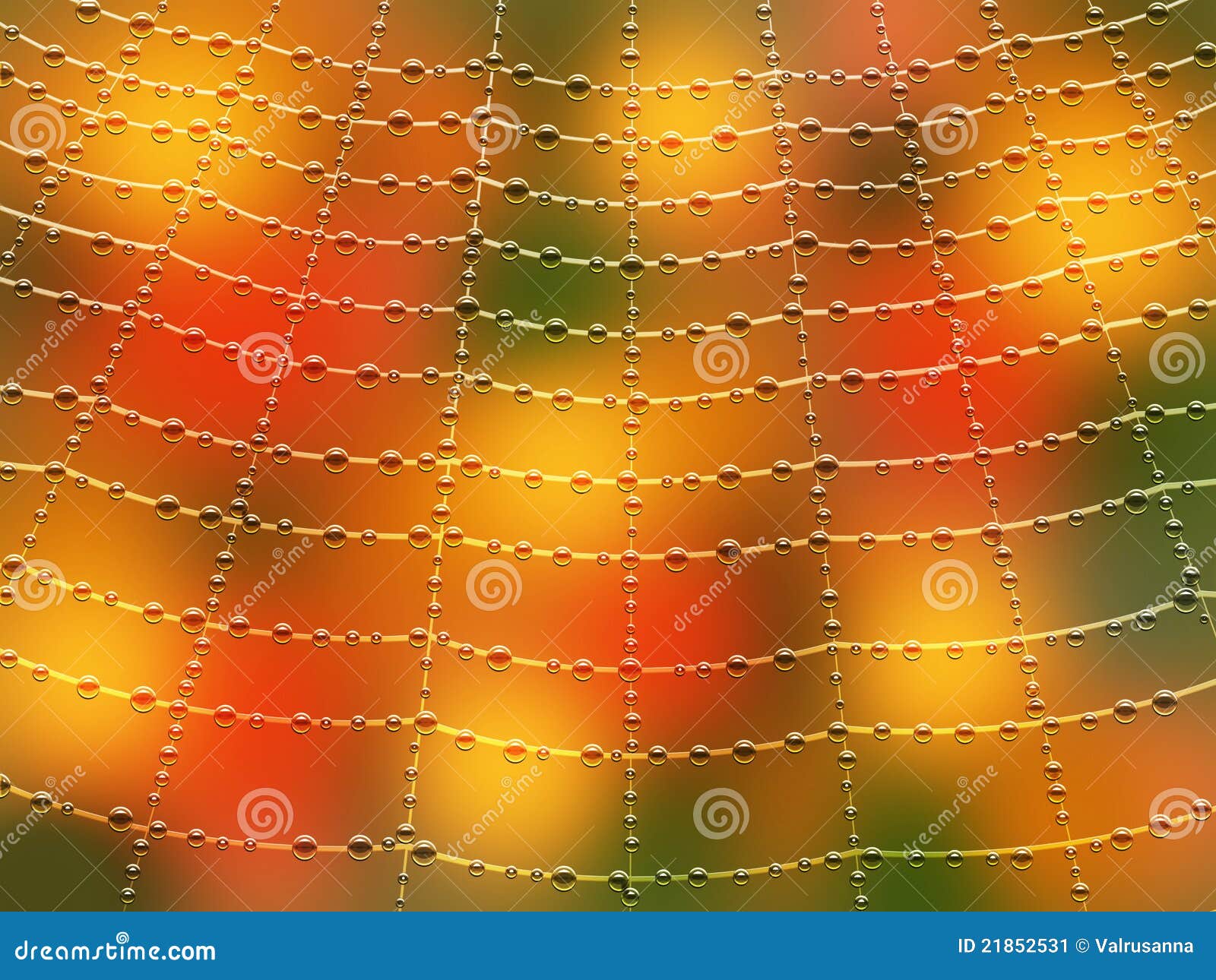Greater Cobweb on the Background Stock Illustration - Illustration of ...