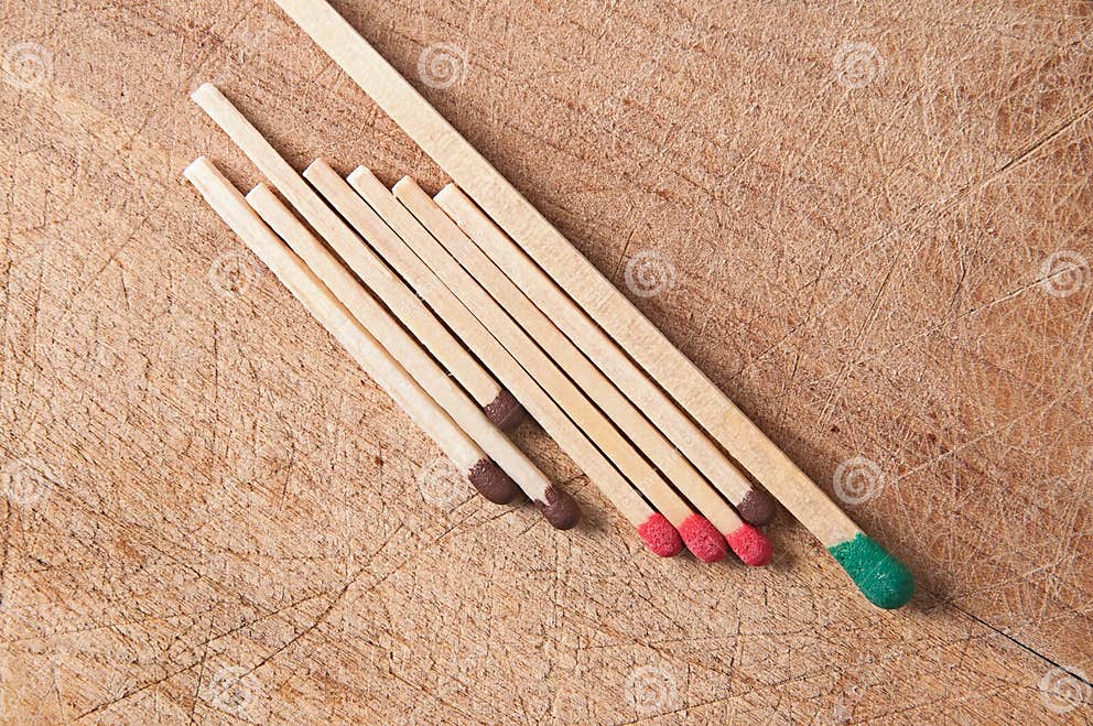 Greater, Long Match and Small Matches Stock Image - Image of stick ...