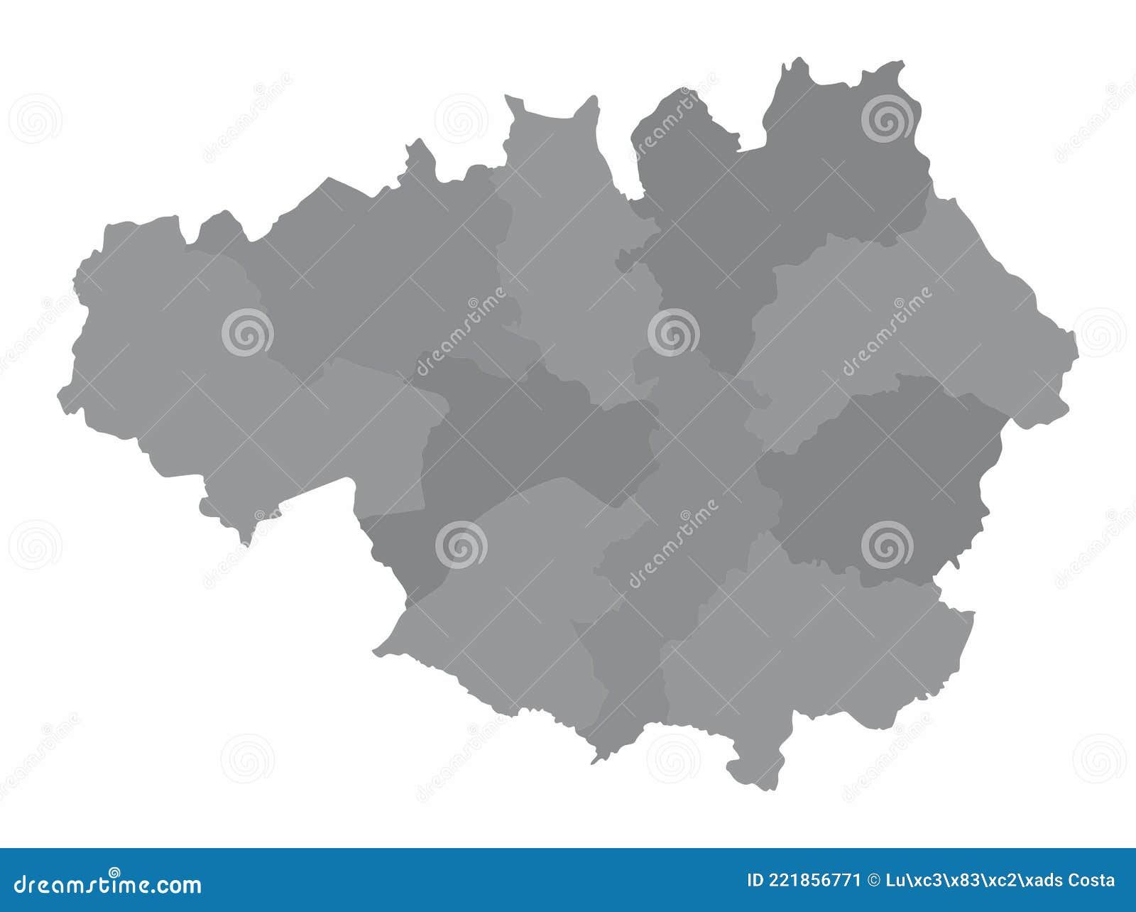 Greater Manchester County Map Stock Image | CartoonDealer.com #71919229
