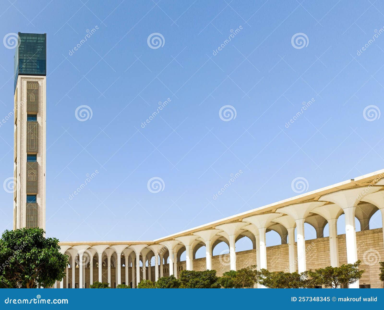 The Greatest Mosque in Algeria Editorial Image - Image of touriste ...