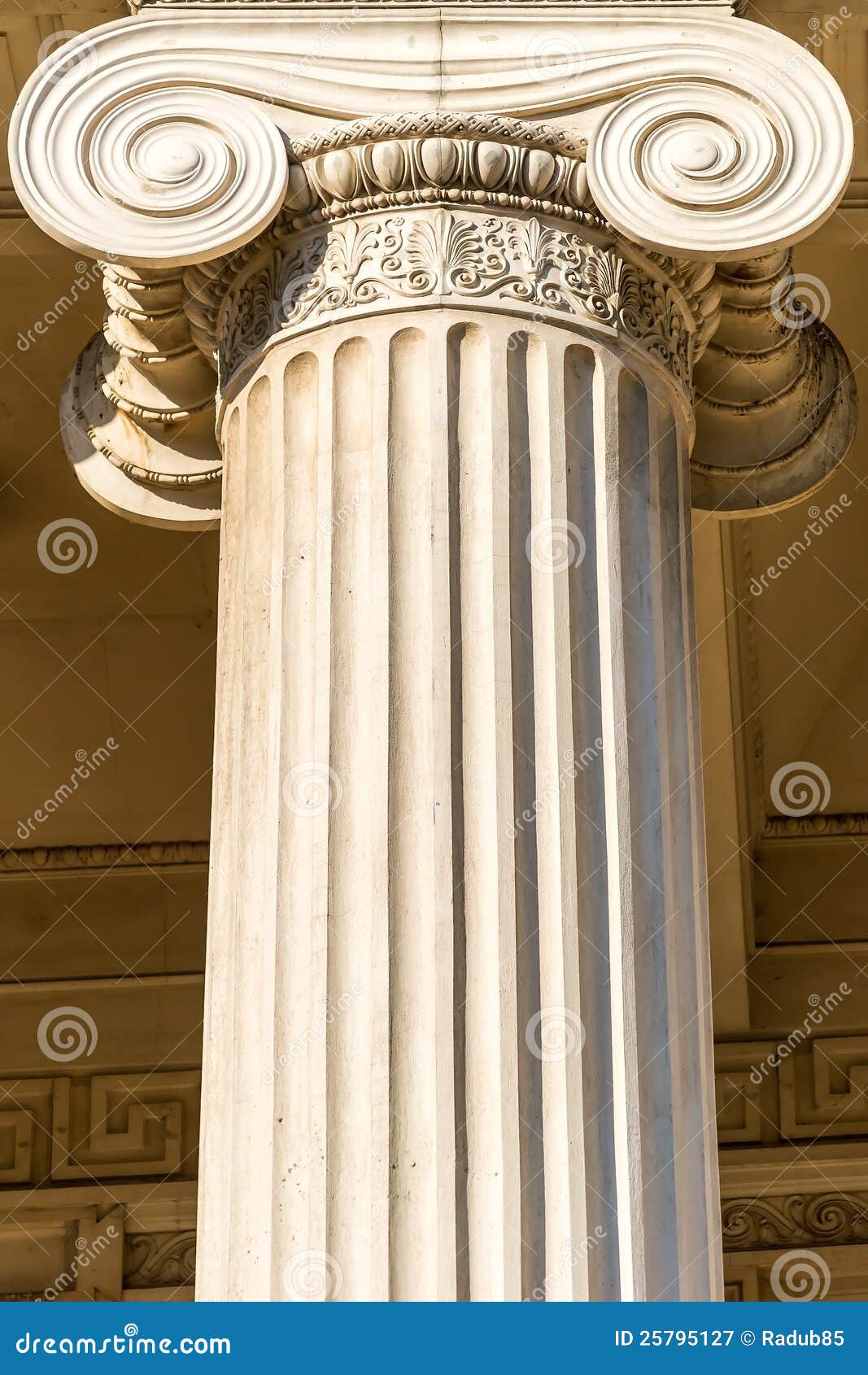Grecka Kolumna Fotografia Royalty Free - Obraz: 25795127
