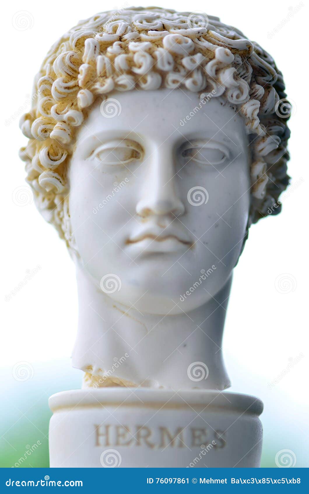 Greco Dio, Hermes, immagine stock. Immagine di marmo - 76097861