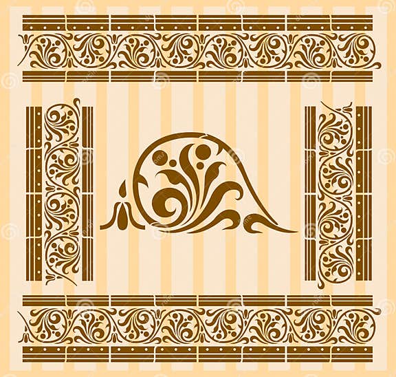 Greco-Roman Patterns stock vector. Illustration of trendy - 1768994