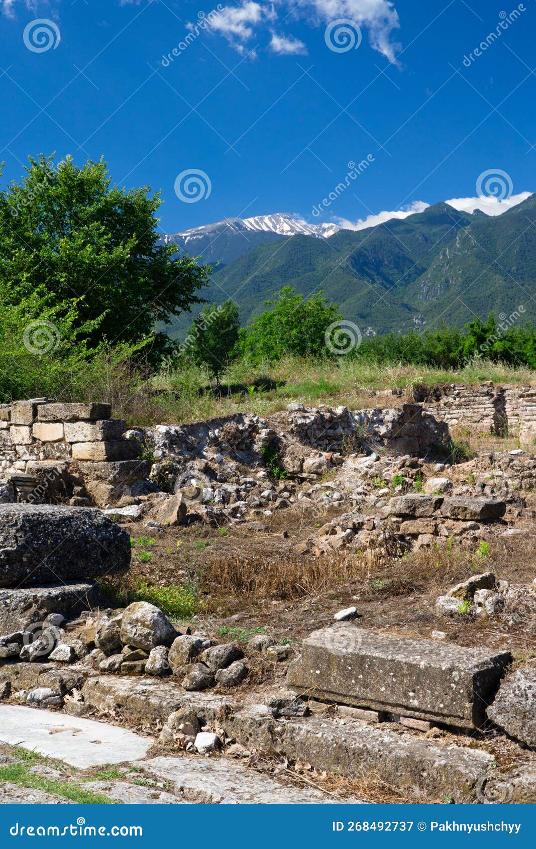 Greece stock image. Image of archeology, handmade, detail - 268492737