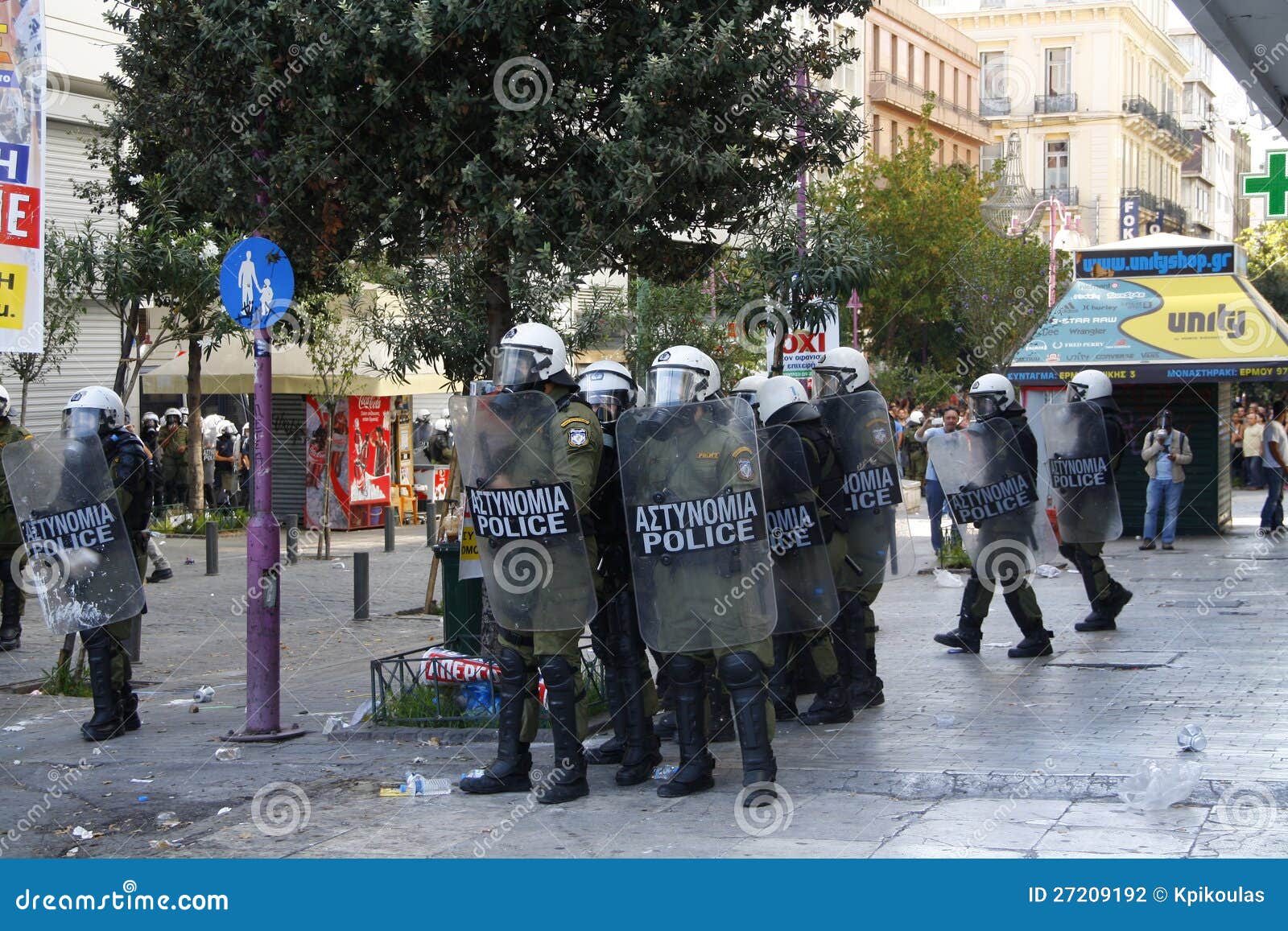 Greece, Athens, 18th October 2012 Editorial Photography - Image of ...