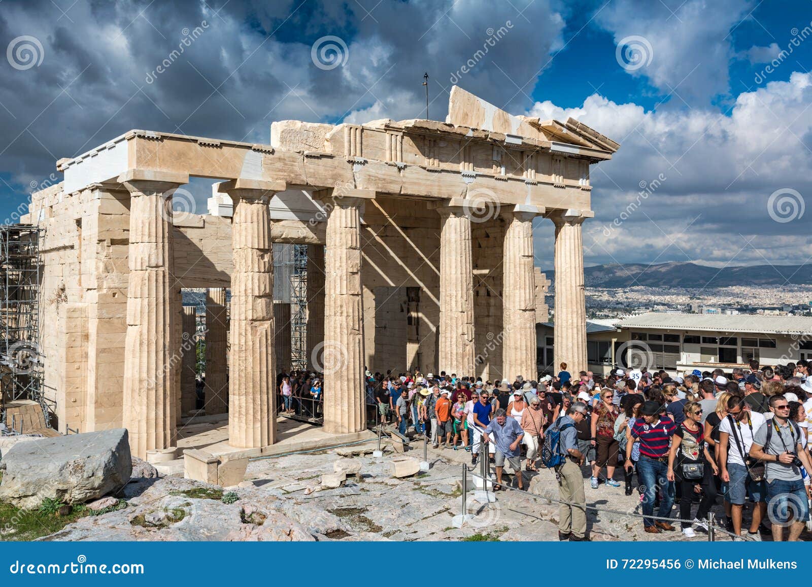 Greece, Athens, Acropolis editorial photo. Image of cityscape - 72295456