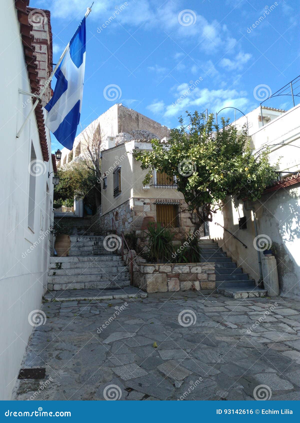 Greece ,Athens, Historical Center of the Town Stock Photo - Image of ...
