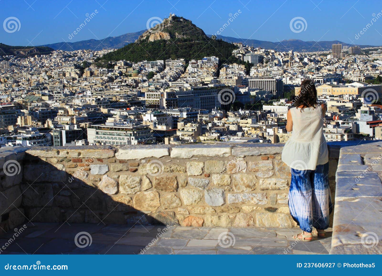 Viewpoint on Acropolis Hill Editorial Photography - Image of panoramic ...