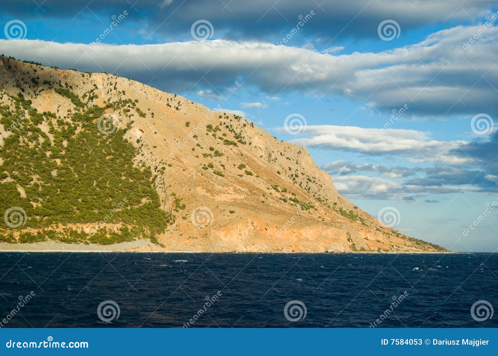 Greece, Crete, White Mountains Stock Image - Image of dolomite, granite ...