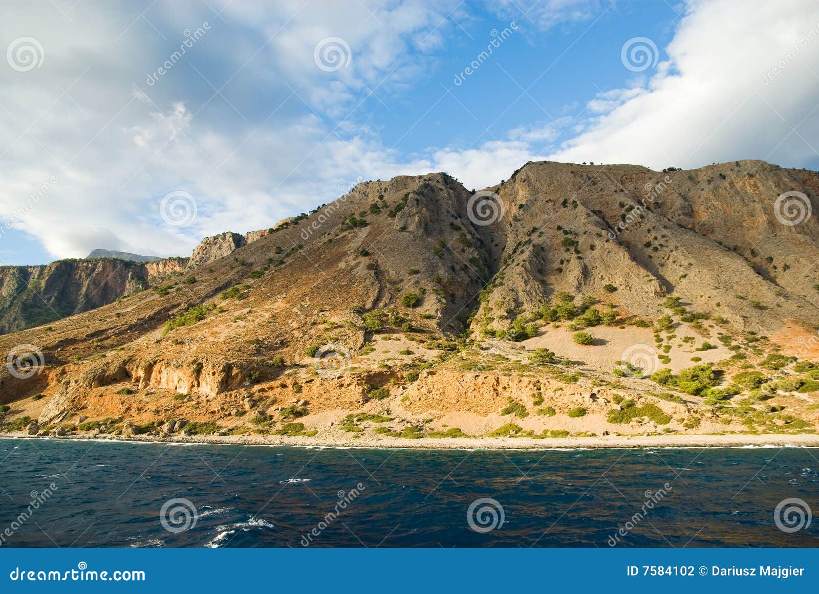 Greece, Crete, White Mountains Stock Photo - Image of travel, summer ...