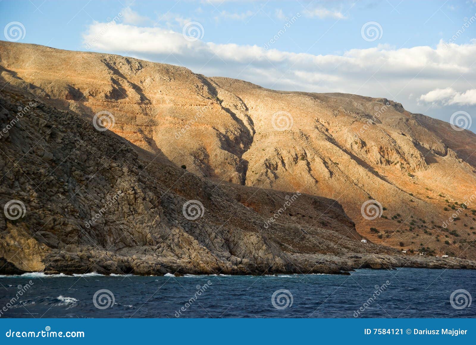 Greece, Crete, White Mountains Stock Image - Image of lefka, limestone ...