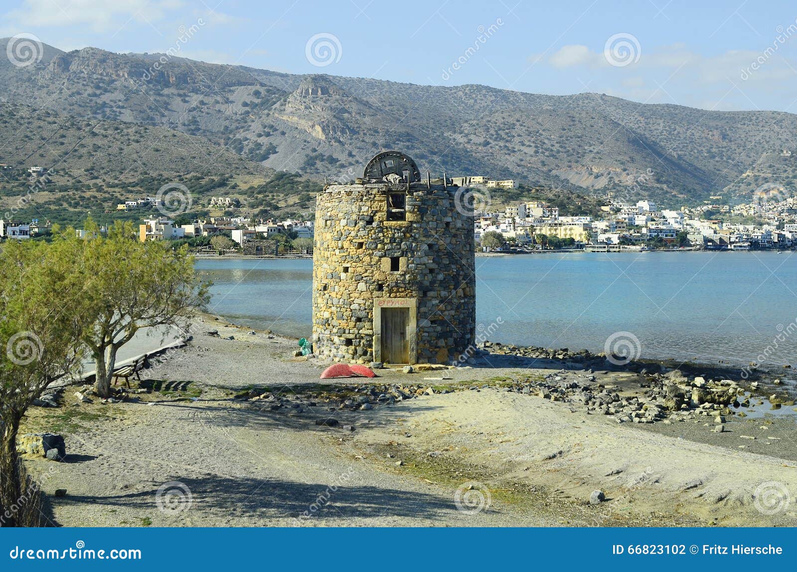 Greece, Crete stock photo. Image of greece, elounda, nikolaos - 66823102