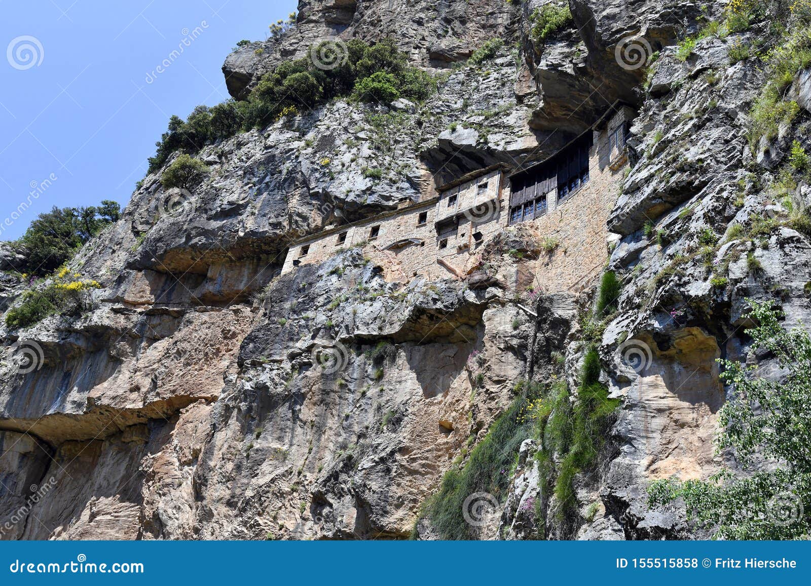Greece, Epirus, Monastery Kipinas Stock Photo - Image of attraction ...