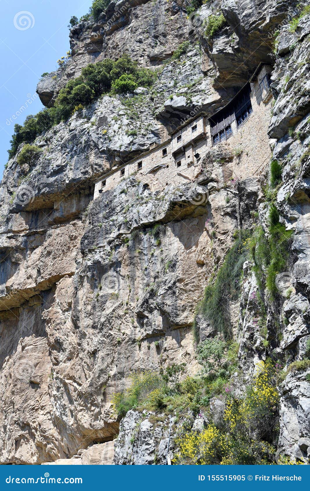 Greece, Epirus, Monastery Kipinas Stock Image - Image of attraction ...