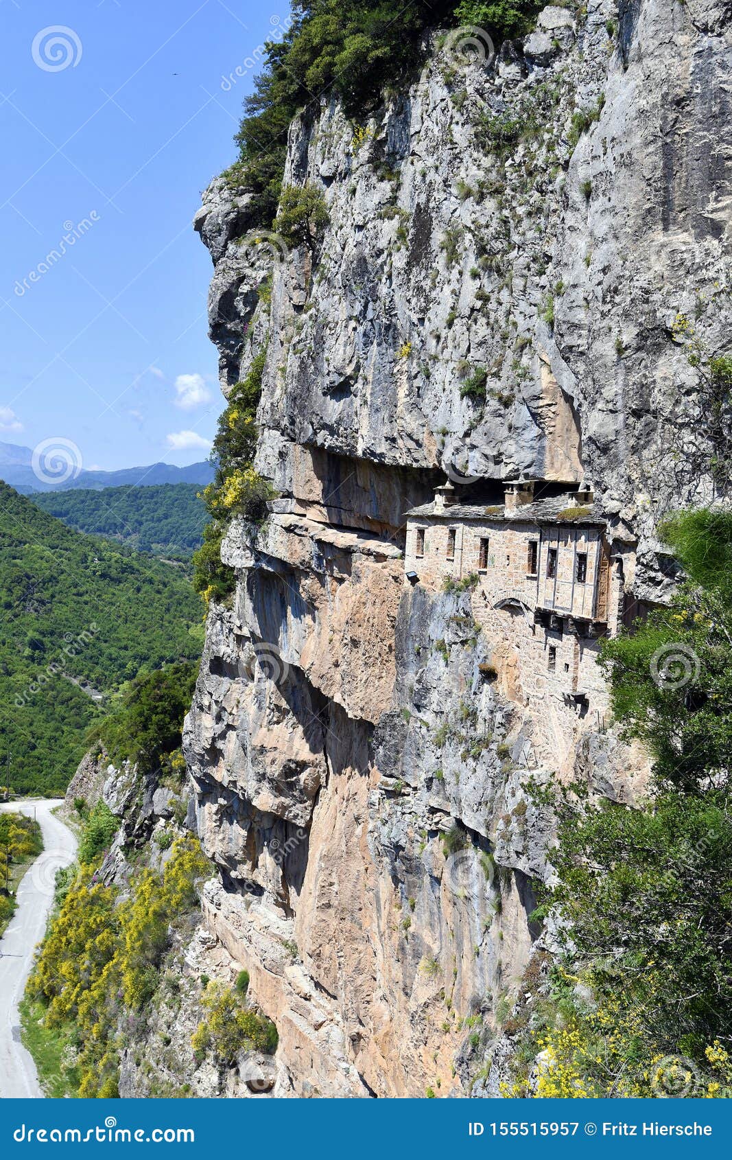Greece, Epirus, Monastery Kipinas Stock Image - Image of tourist ...