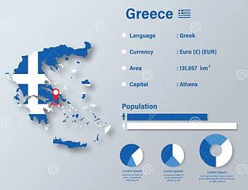 Greece Infographic stock vector. Illustration of icon - 312482365