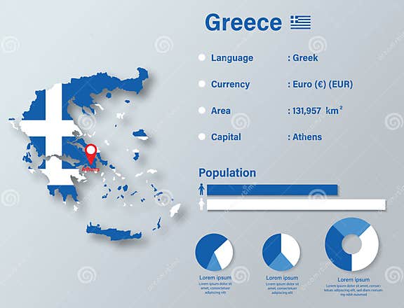 Greece Infographic stock vector. Illustration of icon - 312482365