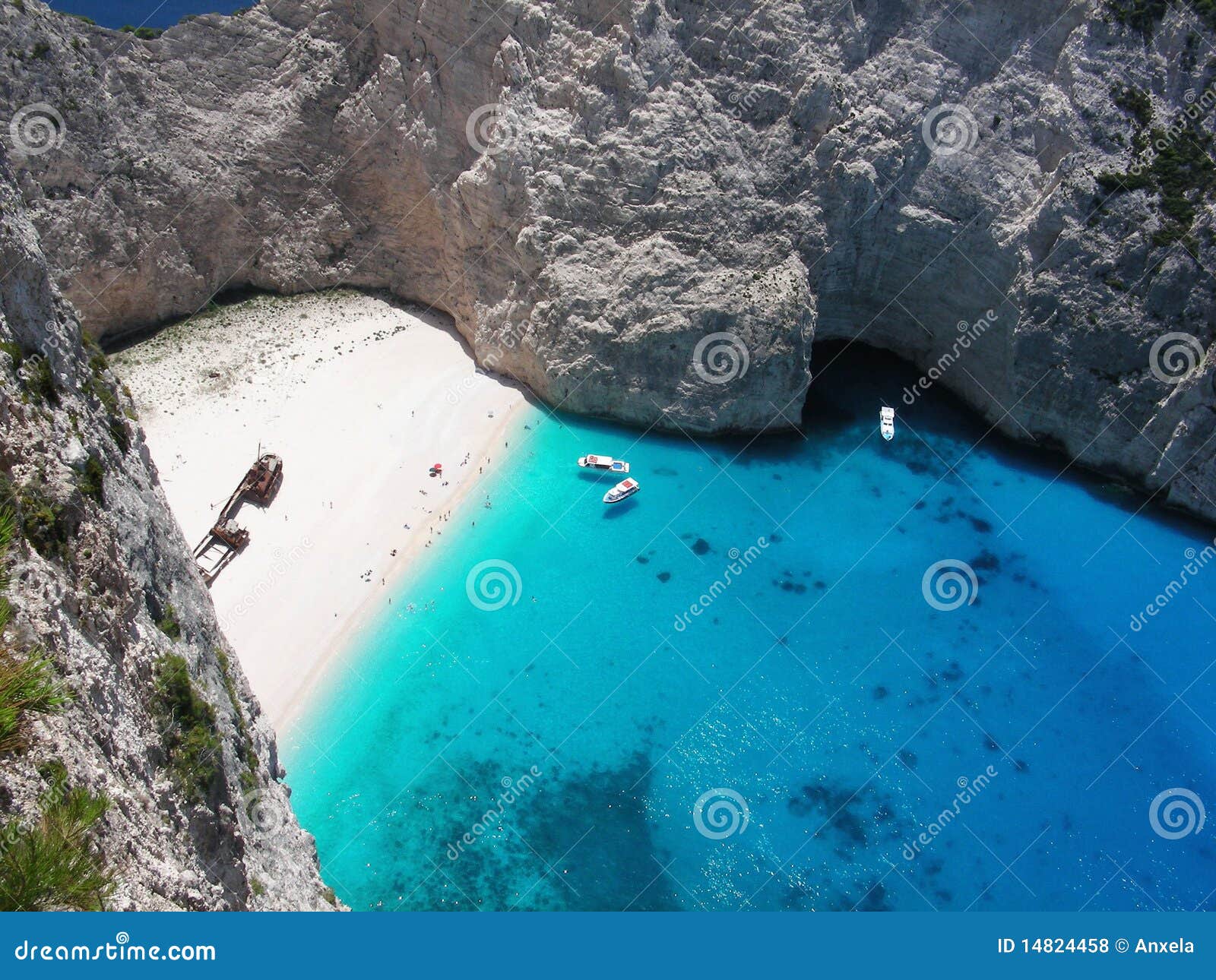 Greece, Ionian sea stock photo. Image of bird, ocean - 14824458