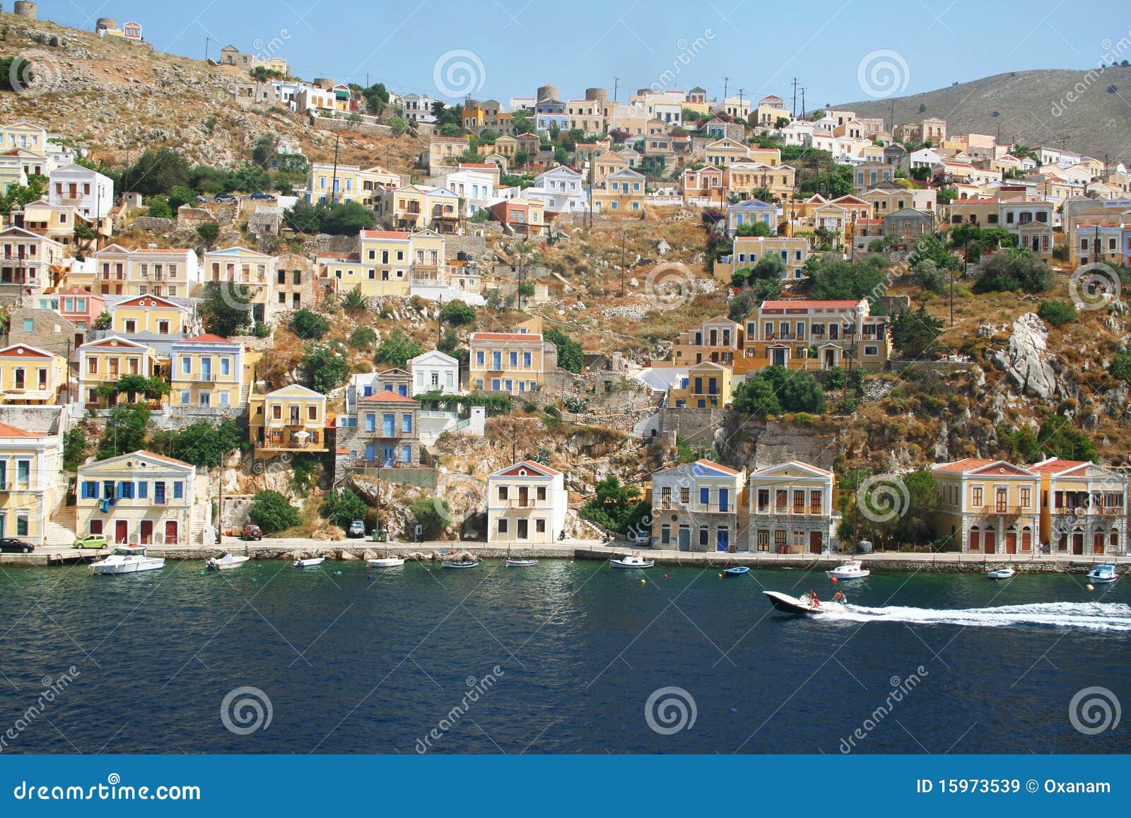 Greece. Island Symi stock image. Image of dodecanesse - 15973539