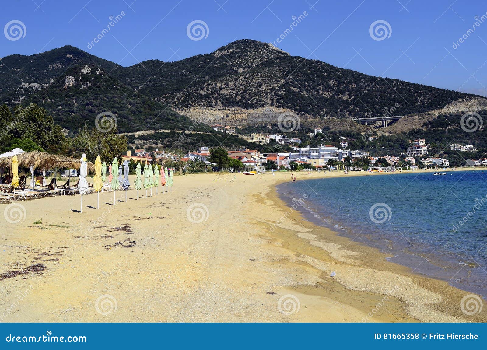 Greece, Kavala stock photo. Image of eastmacedonia, holiday - 81665358