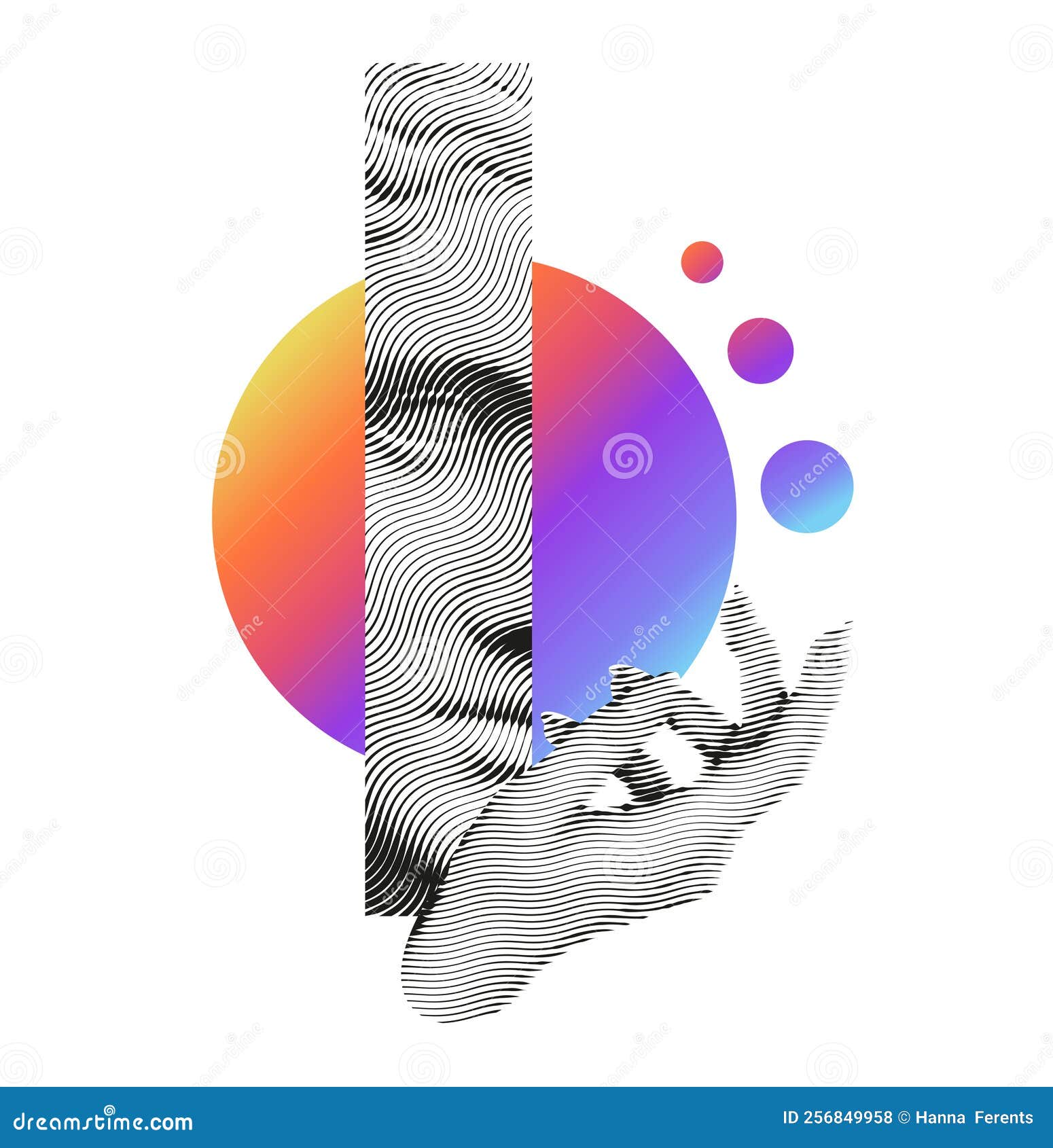 Greece Modern Face with Contemporary Element. Template Design. Vector ...