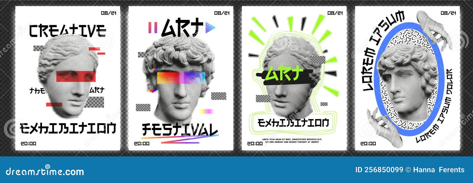 Greece Modern Face with Contemporary Element. Template Design Stock ...