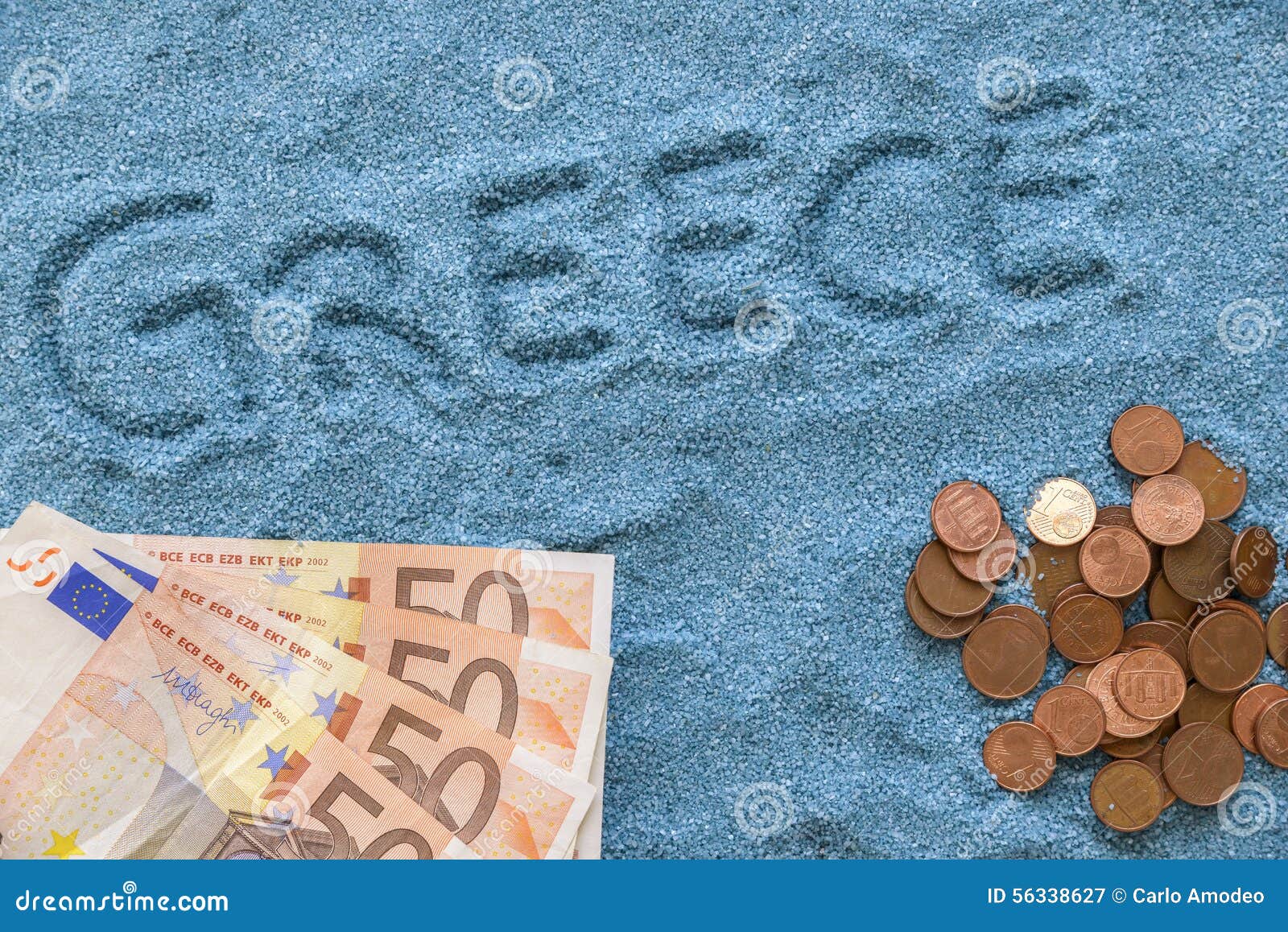 Greece money stock image. Image of collapse, euro, bank - 56338627