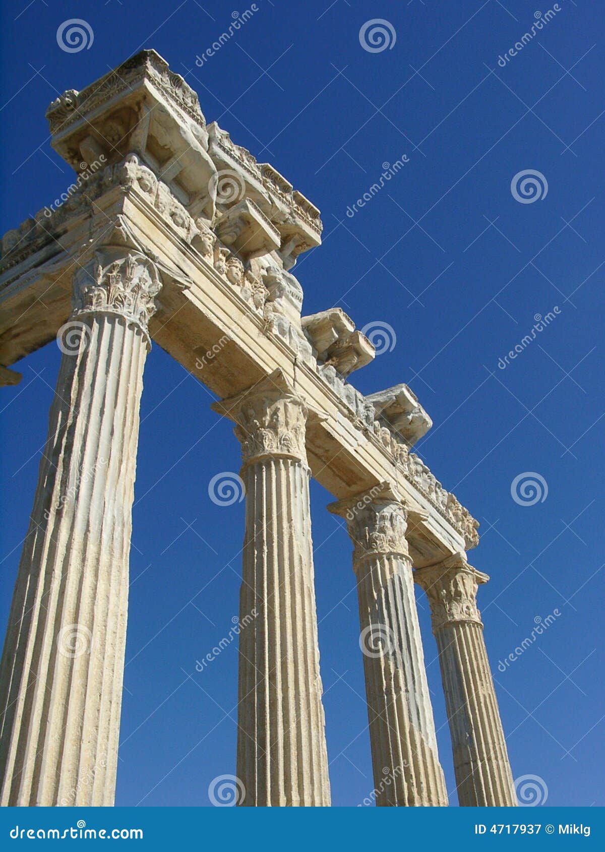 Greece ruins stock image. Image of greek, parthenon, columns - 4717937