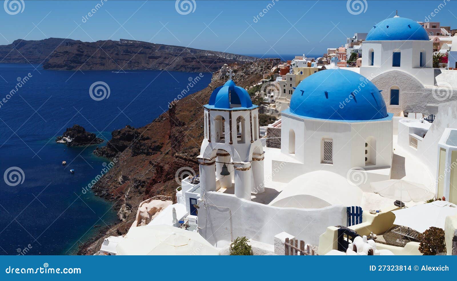 Greece, Santorini Views stock photo. Image of scene, nature - 27323814