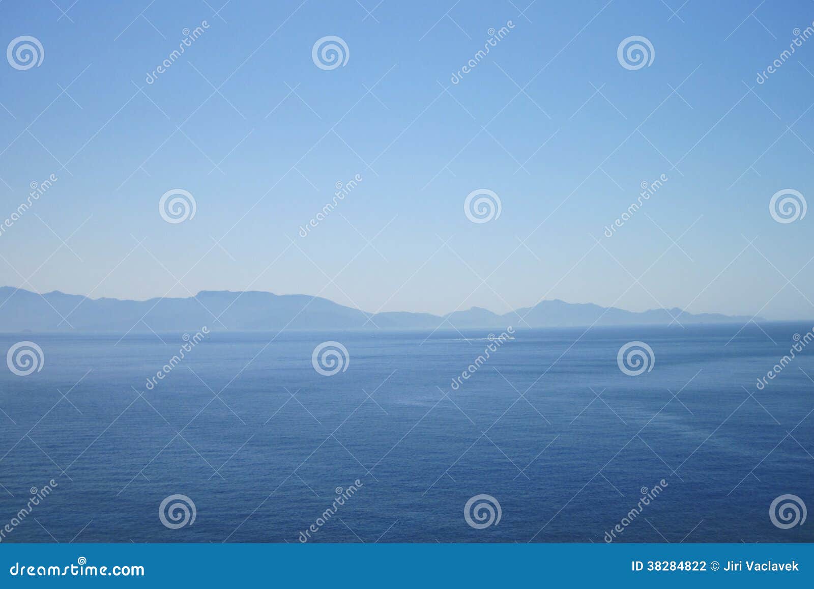 Greece Sea (view from Kos Island) Stock Photo - Image of relaxation ...