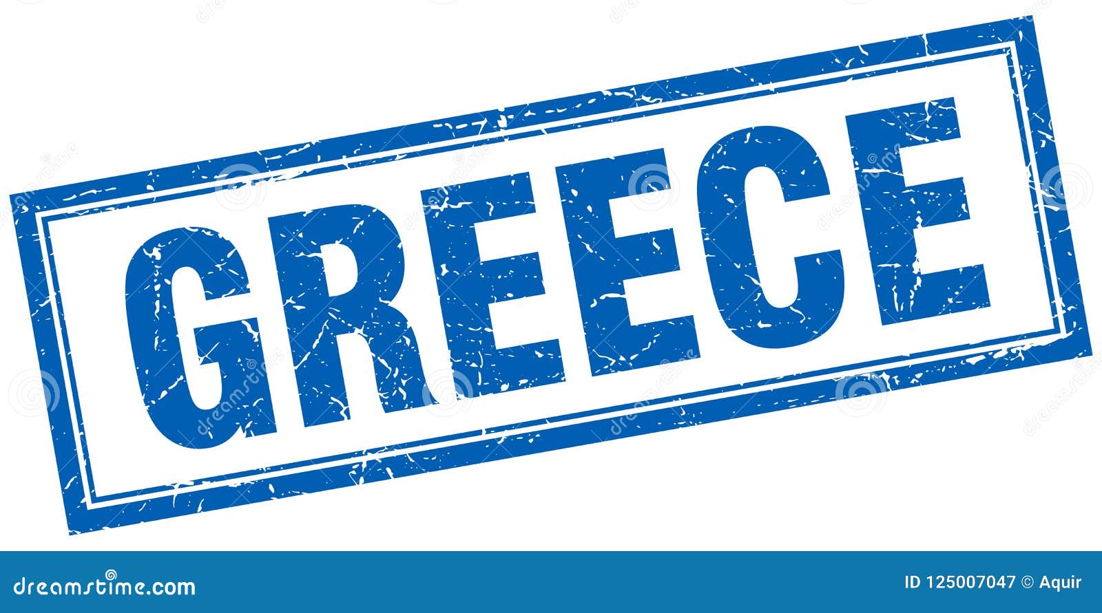 Greece stamp stock vector. Illustration of vector, insignia - 125007047