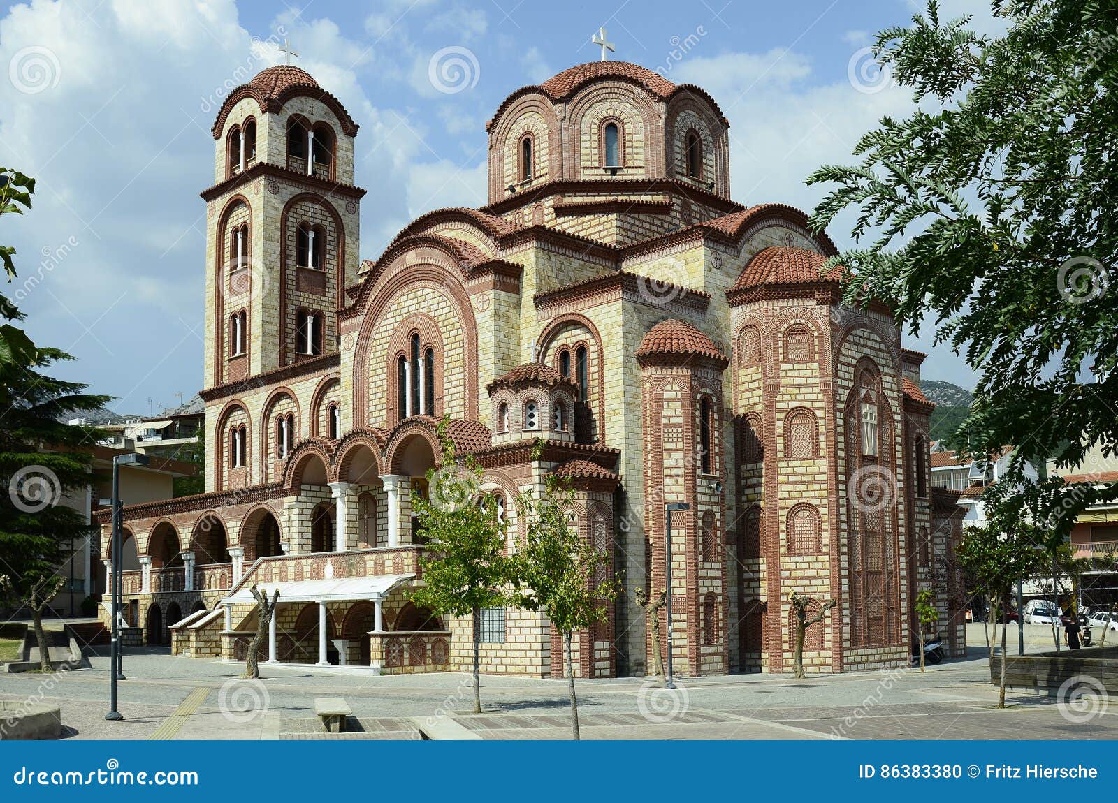 Greece, Xanthi stock photo. Image of architecture, worship - 86383380