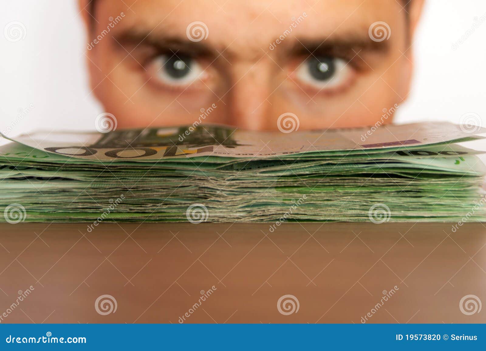 Greed stock photo. Image of money, greed, paper, eyes - 19573820