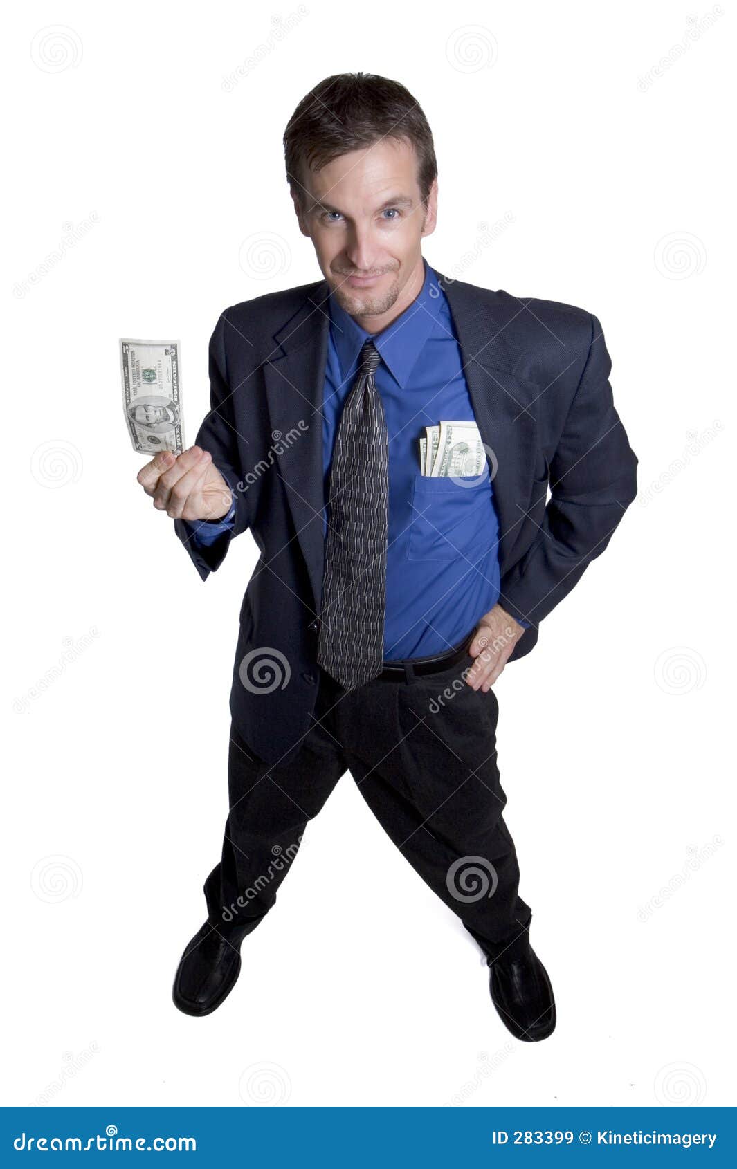 Greed is good stock image. Image of blue, humor, comical - 283399