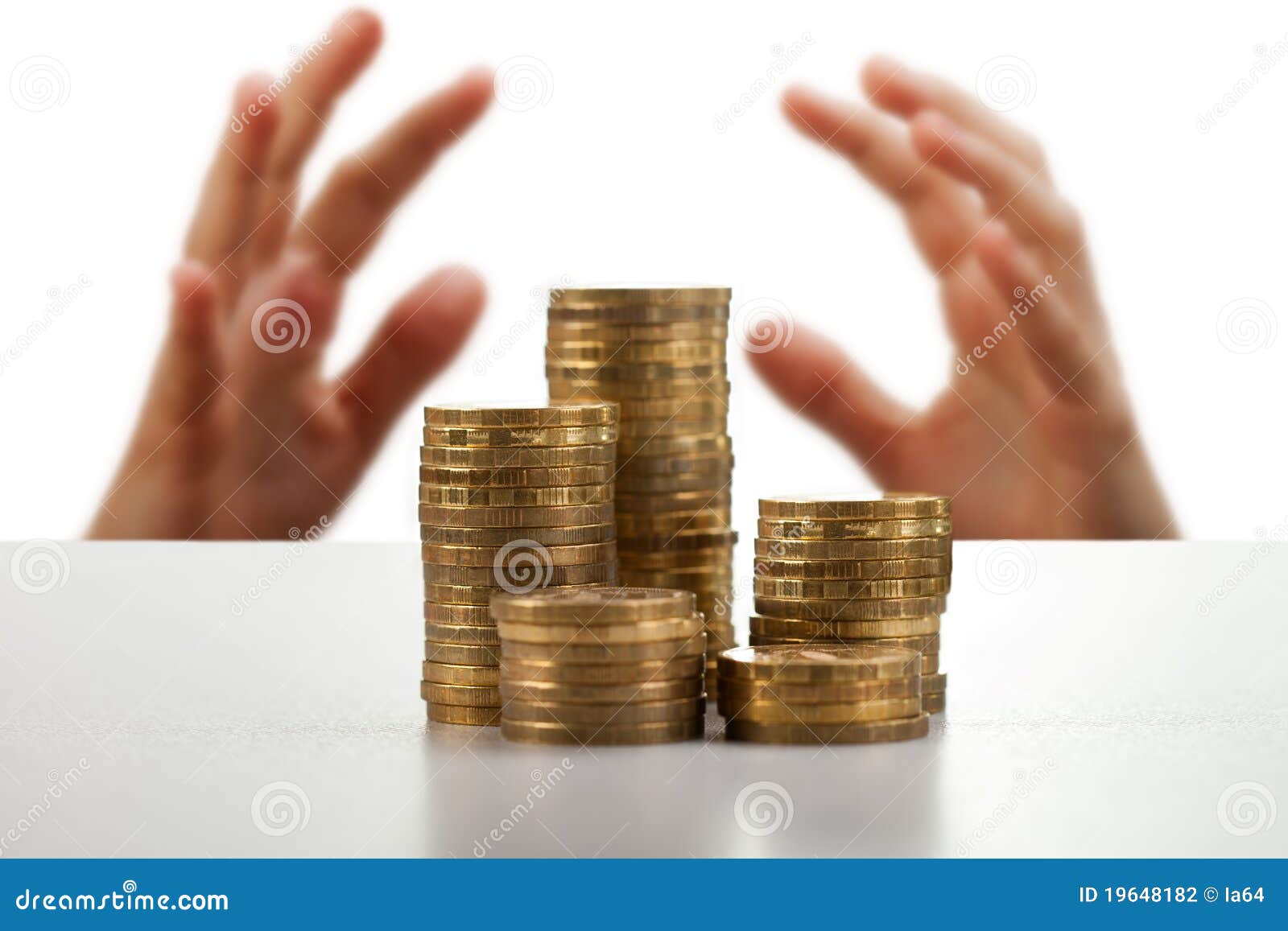 Greed hands catching money stock photo. Image of banking - 19648182