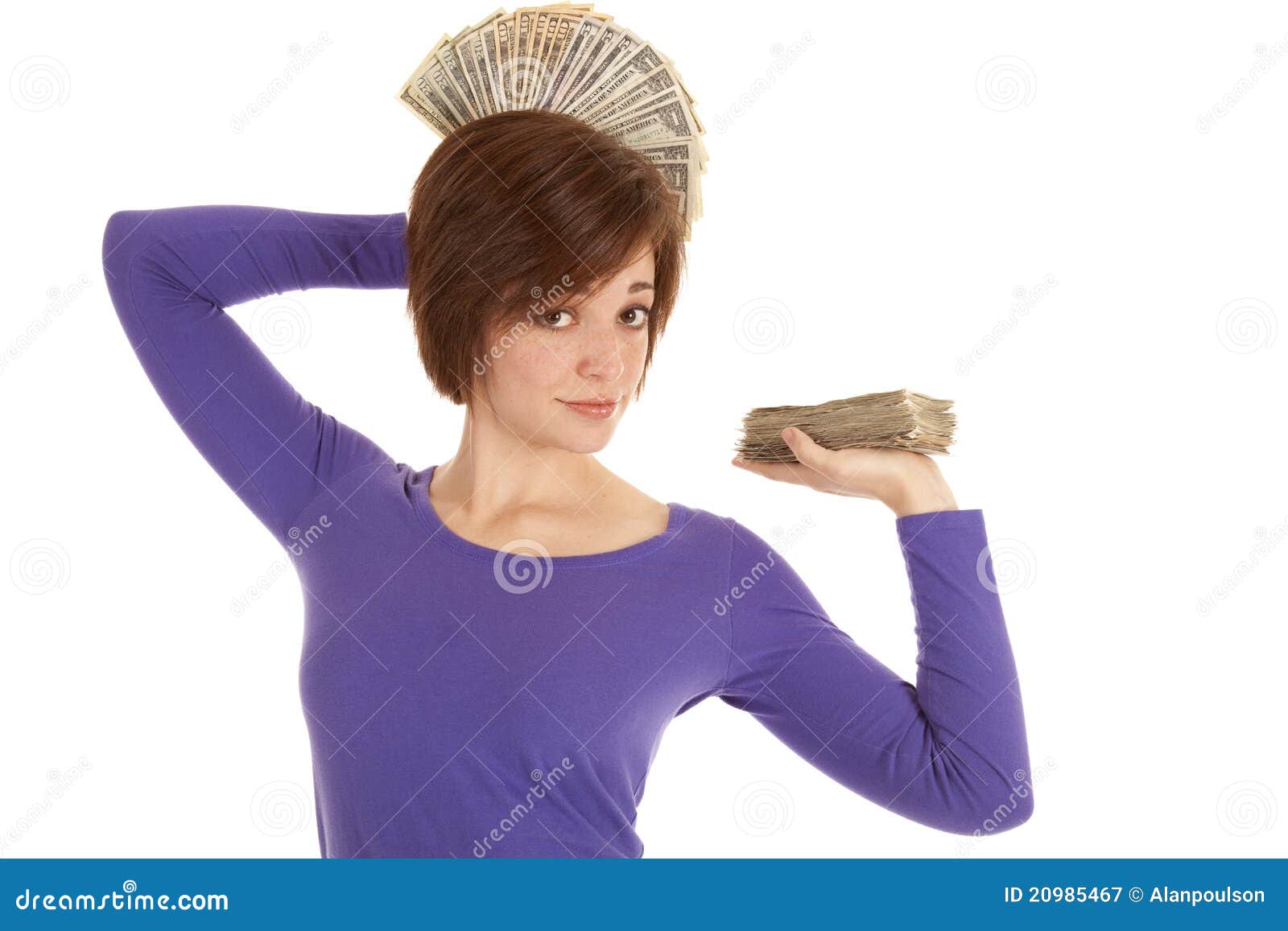 Greed money fan stack stock image. Image of bills, expression - 20985467