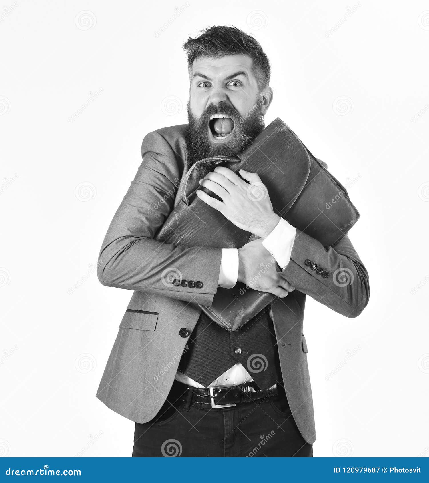 Greedy face concept. stock image. Image of miserable - 120979687