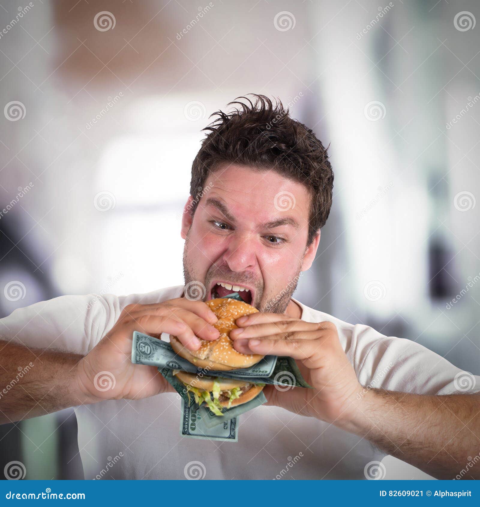 Greedy and fat businessman stock image. Image of greedy - 82609021
