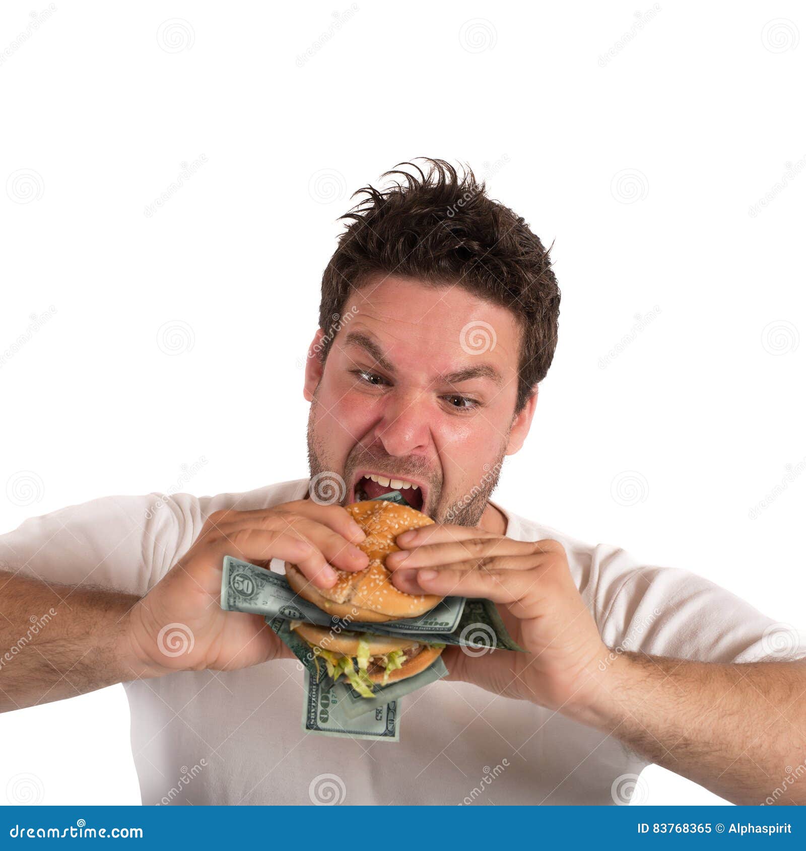 Greedy and fat businessman stock image. Image of finance - 83768365