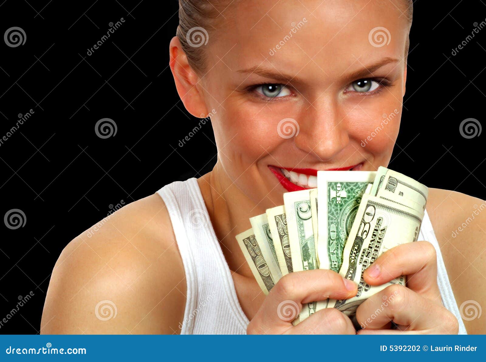 Greedy Woman stock photo. Image of profit, employer, success - 5392202