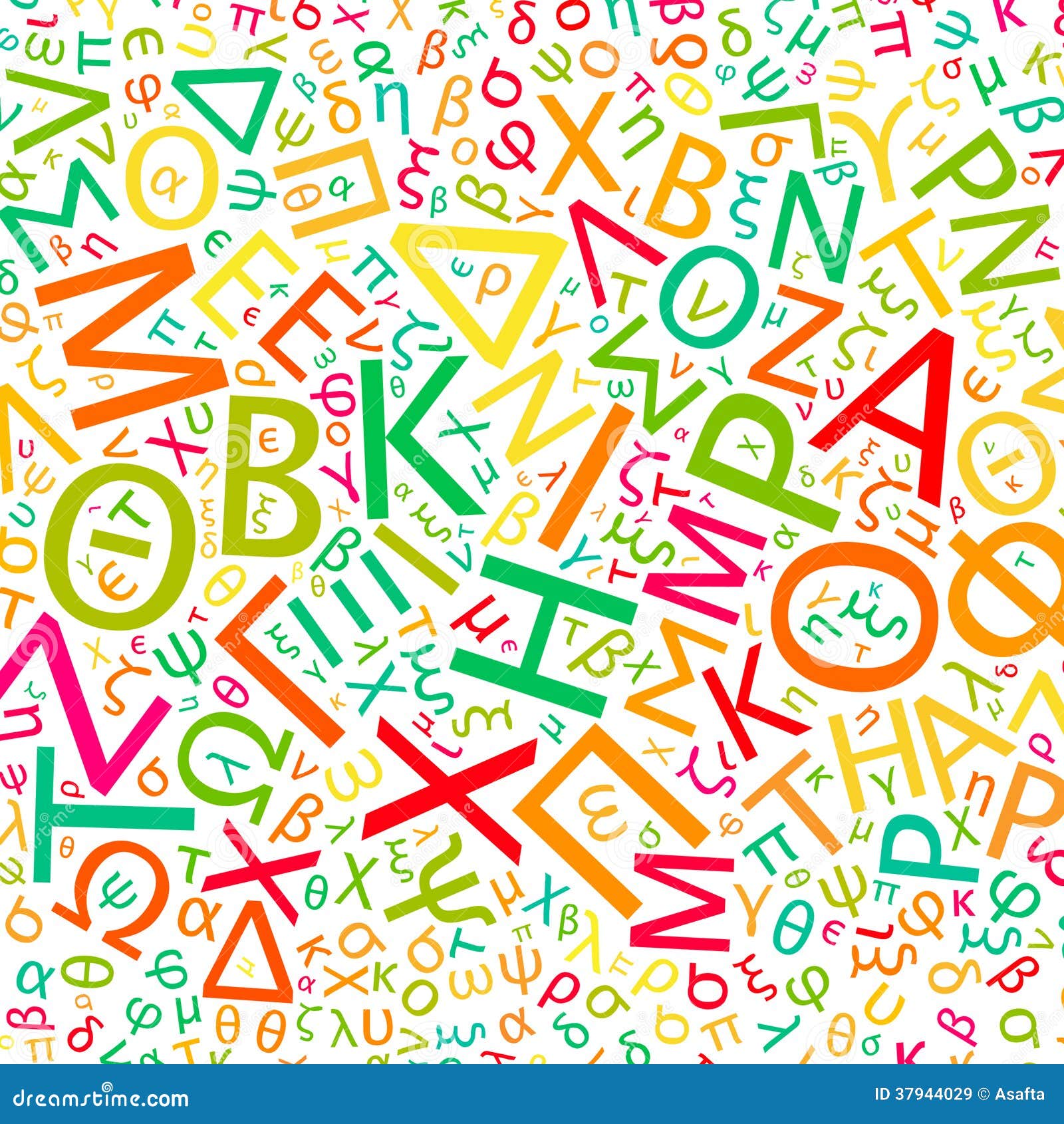 Greek alphabet stock illustration. Illustration of conceptual - 37944029