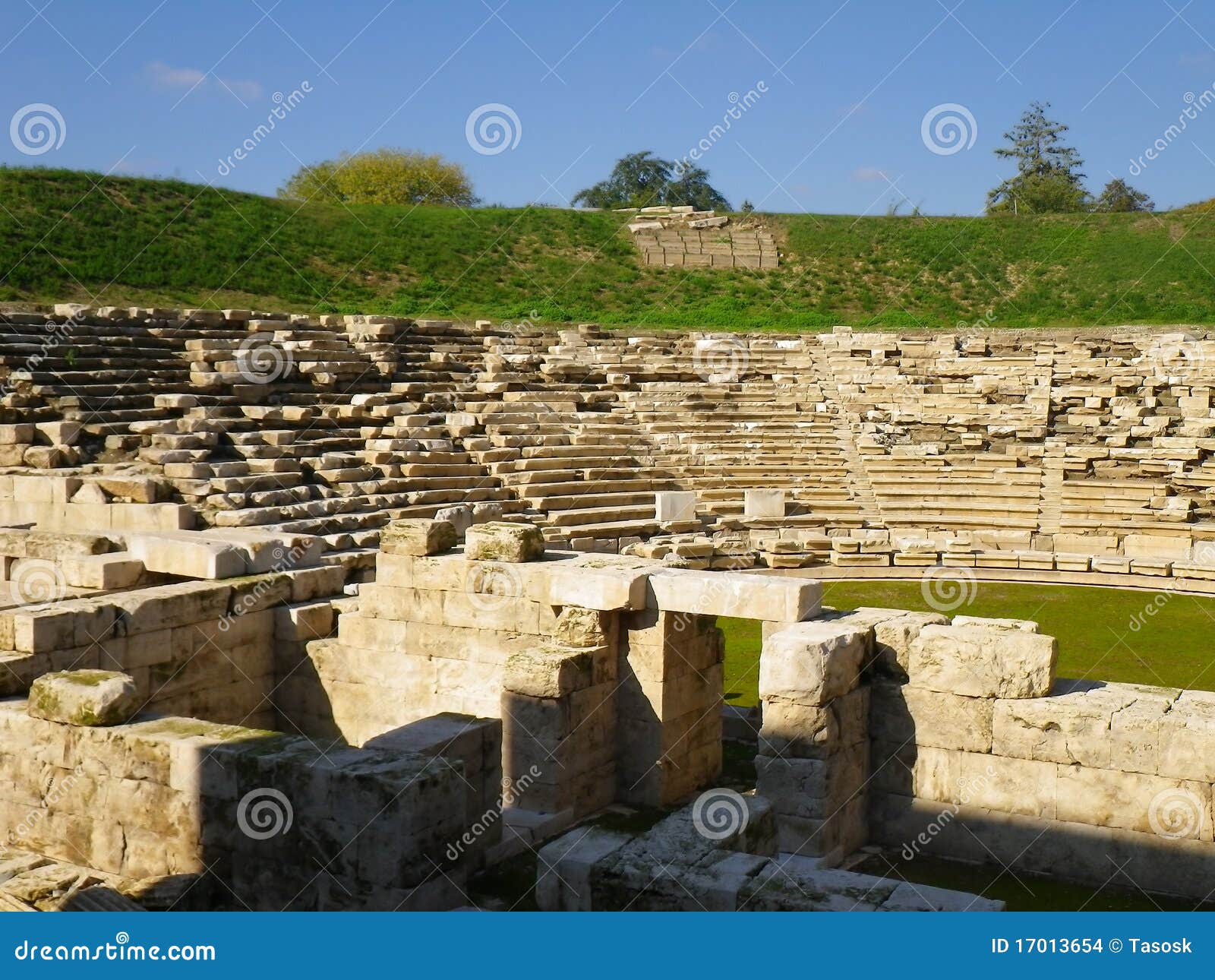 Greek ancient theater stock photo. Image of ruins, travel - 17013654