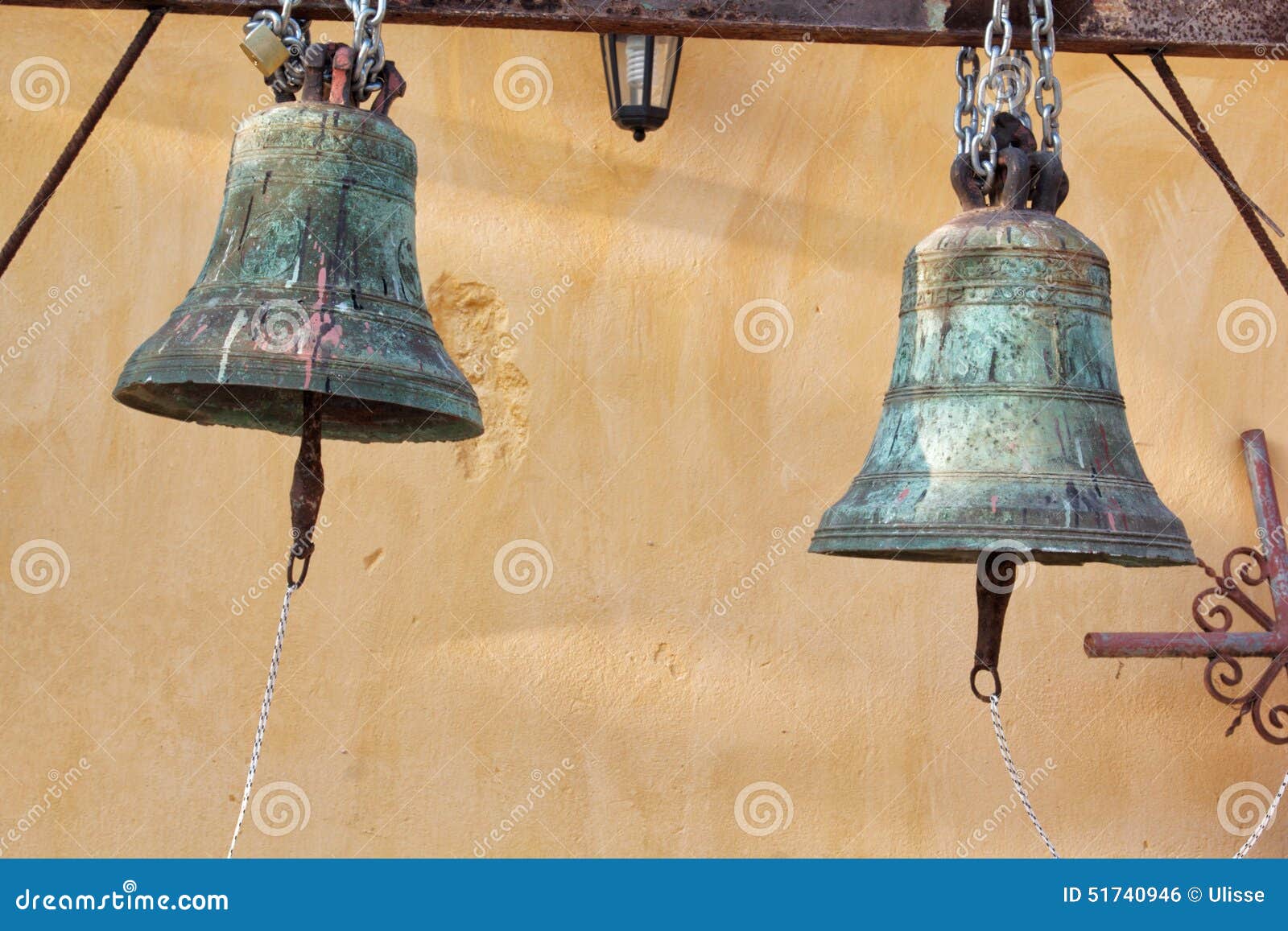 Greek bell stock photo. Image of cyclades, church, jesus - 51740946