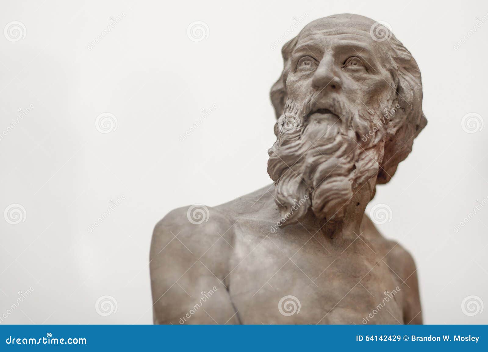 Ancient Greek Man Statue