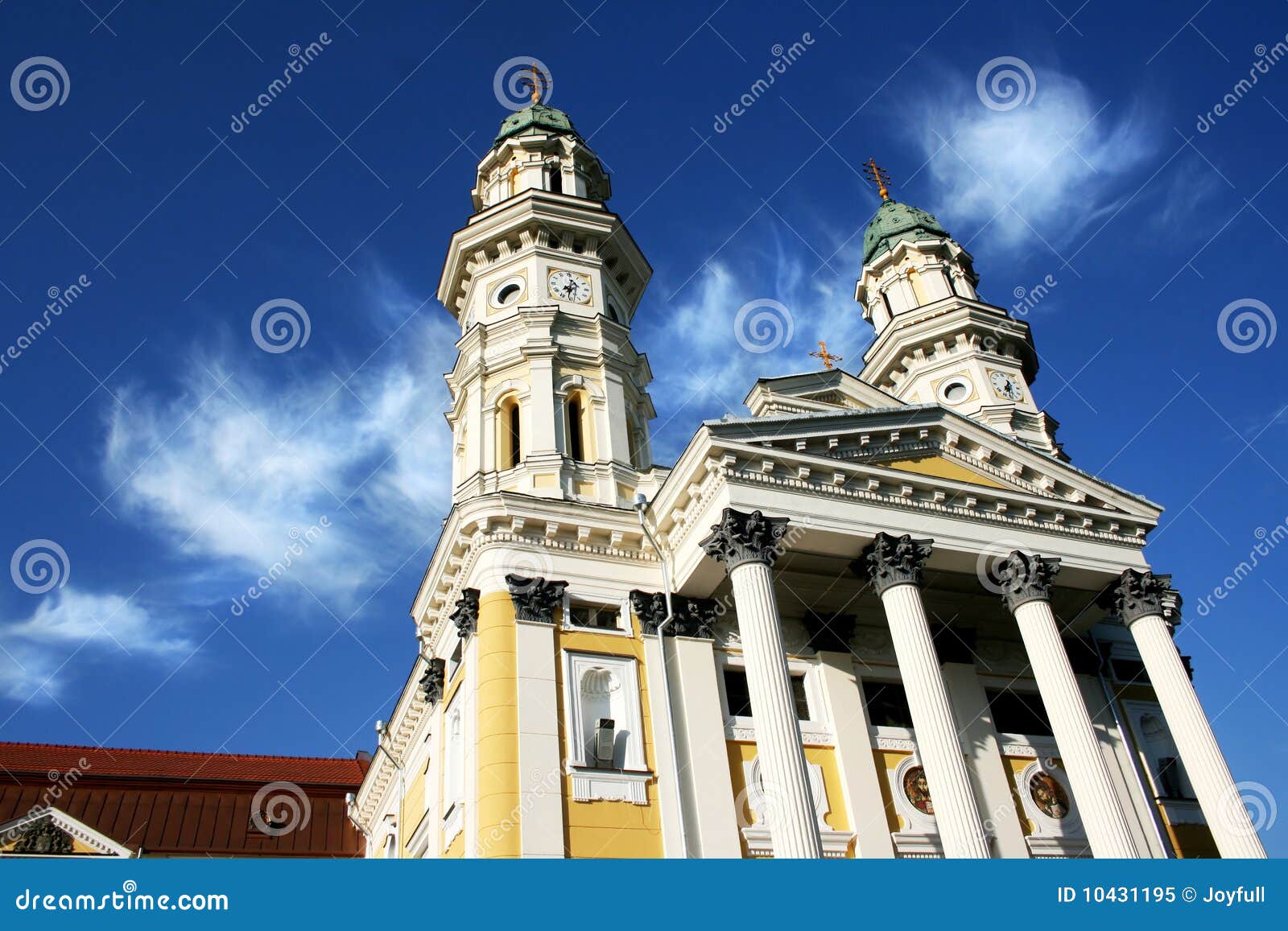 Greek-Catholic Cathedral stock image. Image of history - 10431195
