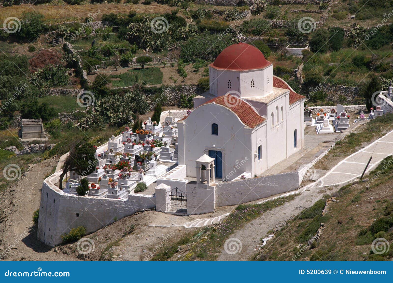 Greek church stock image. Image of outdoor, bell, church - 5200639