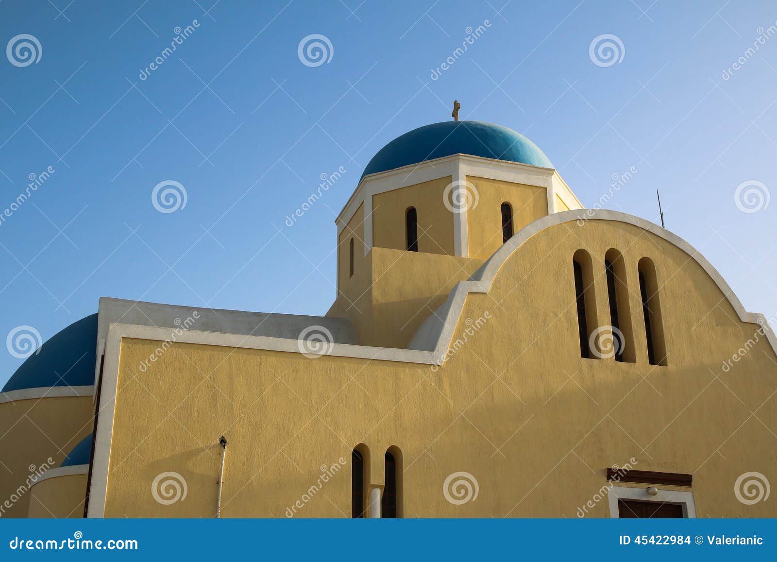 Greek church stock photo. Image of heritage, architecture - 45422984
